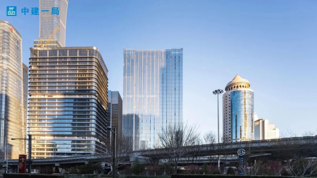 提前3个月！中建一局承建的北京CBD-Z5项目（DFC大家未来中心）幕墙封闭